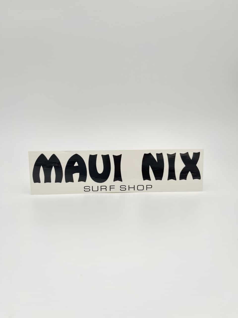 Maui Nix 8 Inch Maui Letters Sticker - Maui Nix Surf Shop