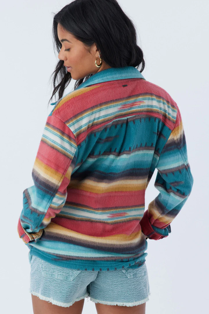 O'Neill Women's COLLINS OVERSIZED SUPERFLEECE SHACKET - Maui Nix Surf Shop
