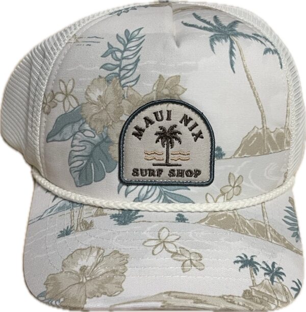 Maui Nix Tiki Hut Trucker Cap - Maui Nix Surf Shop